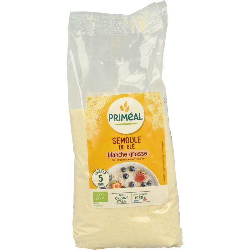 Primeal Griesmeel witte tarwe grof bio 500g kopen? | Drogist