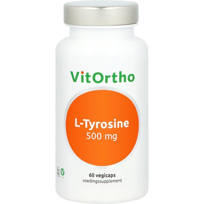 Vitortho L-Tyrosine 500 mg 60 Vegicaps kopen? | Drogist