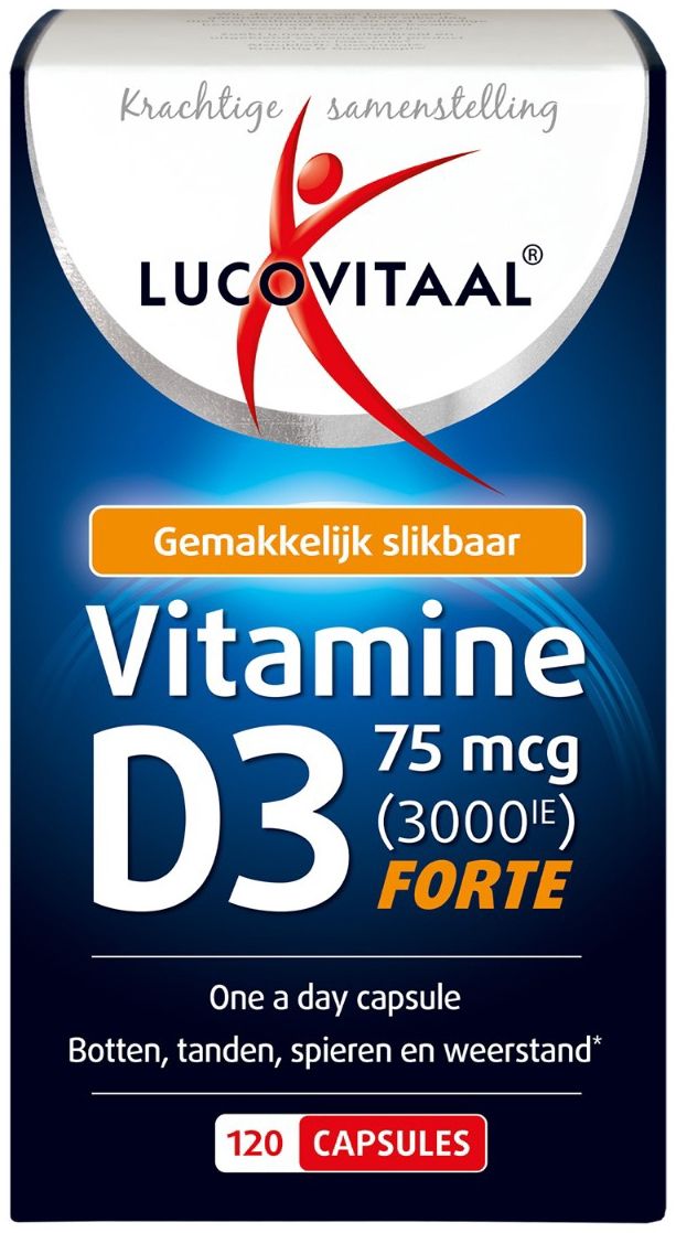 Lucovitaal Vitamine D3 75mcg 120 capsules kopen? | Drogist