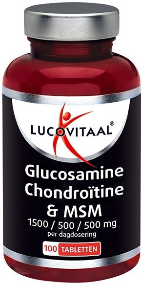 Lucovitaal Glucosamine Chondroïtine MSM 100 tabletten kopen? | Drogist