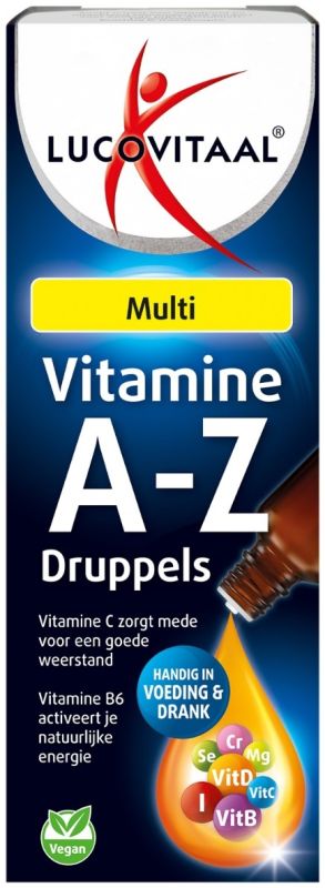 Lucovitaal Multi A-Z Druppels Vegan 50ml kopen? | Drogist