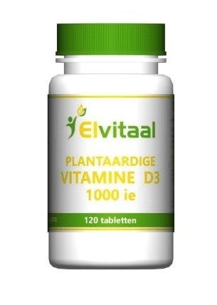 Elvitaal Vitamine D3 1000 IE Plantaardig 120 Tabletten kopen? | Drogist