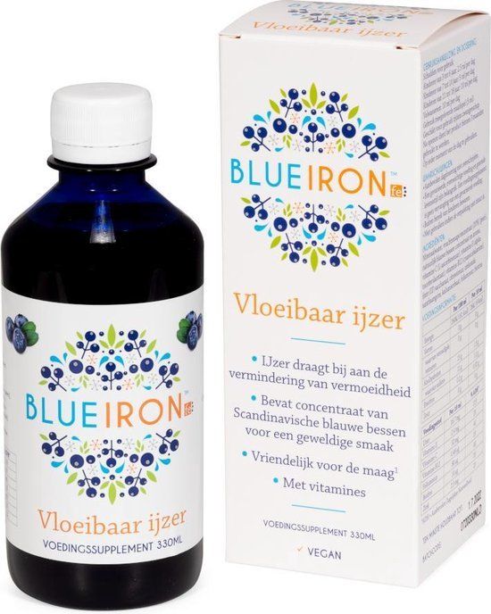 blueiron Vloeibaar ijzer original 330ml kopen? | Drogist