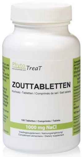 Phytotreat Zouttabletten 1000 mg NACL 100 tabletten kopen? | Drogist