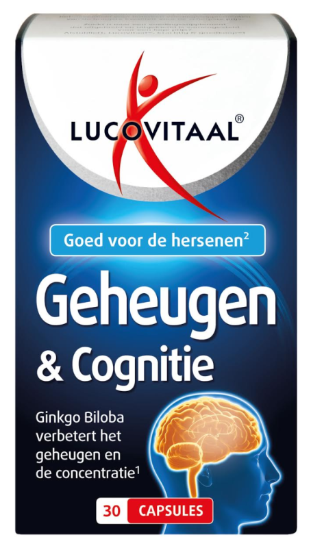 Lucovitaal Geheugen & Cognitie 30 capsules kopen? | Drogist